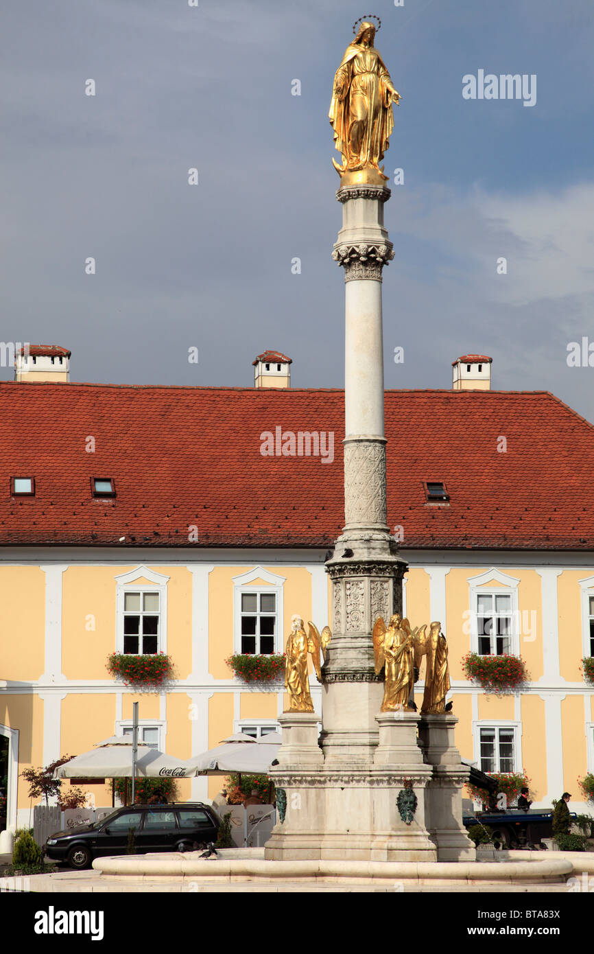 Croatia zagreb kaptol square virgin hi-res stock photography and images ...