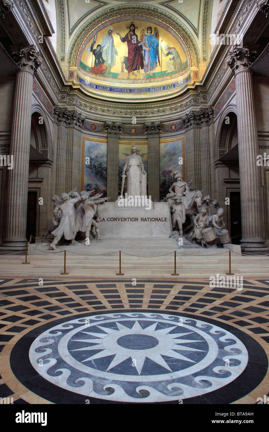 Pantheon paris interior hi-res stock photography and images - Alamy