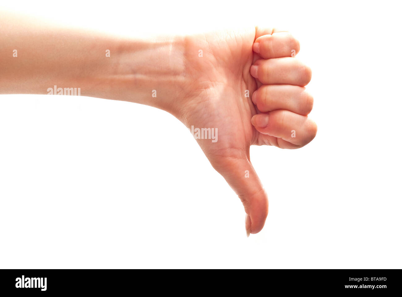 Gesture hand symbol Cut Out Stock Images & Pictures - Alamy