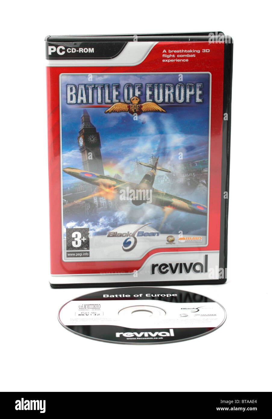 battle of Europe PC CD-ROM computer game Stock Photo - Alamy