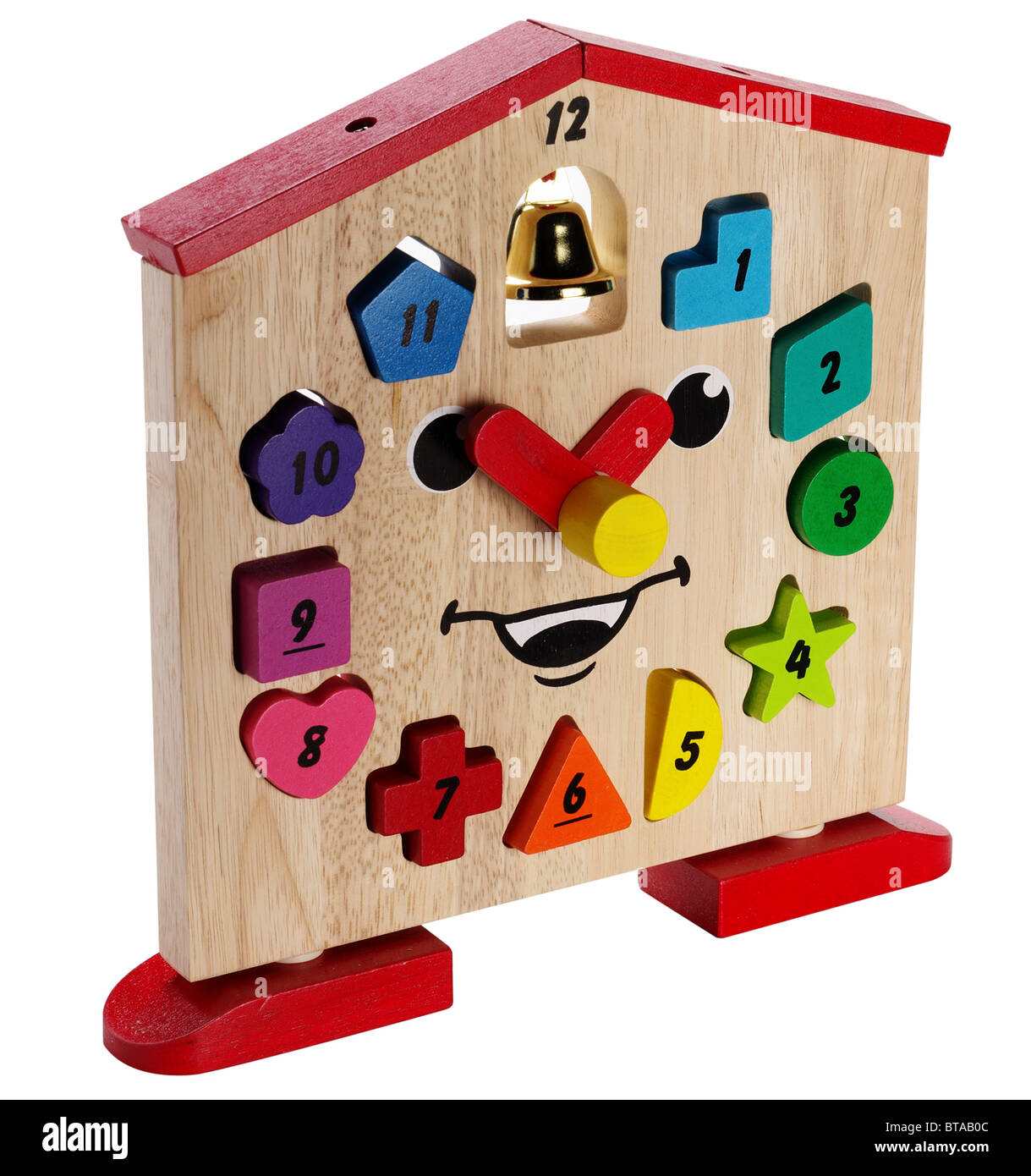 Wooden clock face hi-res stock photography and images - Alamy