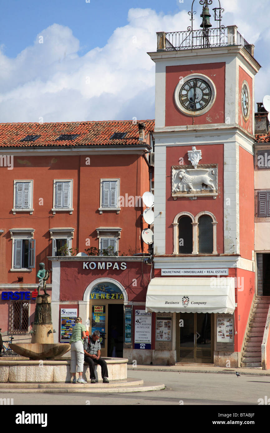 Rovinj clock tower hi-res stock photography and images - Alamy