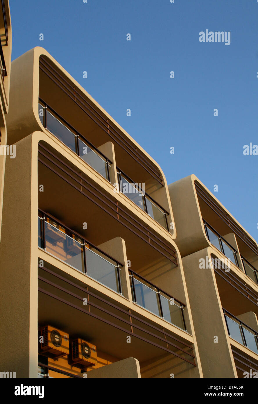 A retro hotel Stock Photo - Alamy