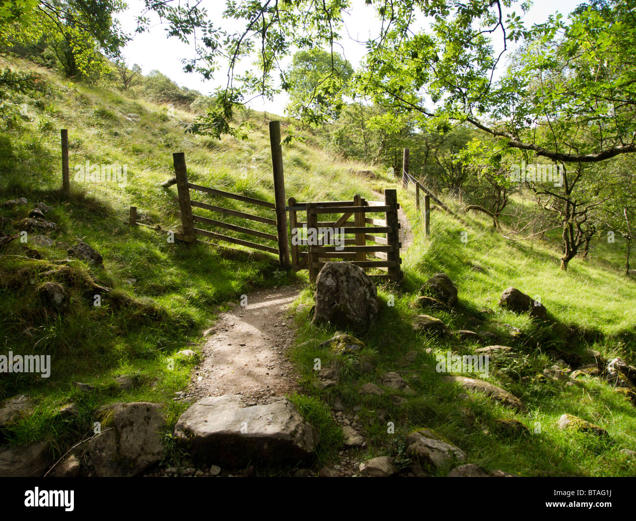 Kissing Gate, West Highland Way, Scotland Stock Photo - Alamy