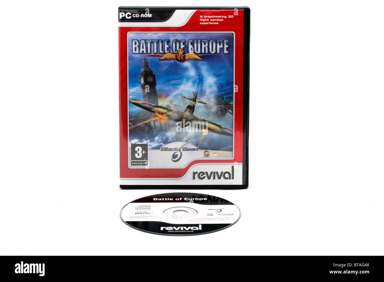 battle of Europe PC CD-ROM computer game Stock Photo - Alamy