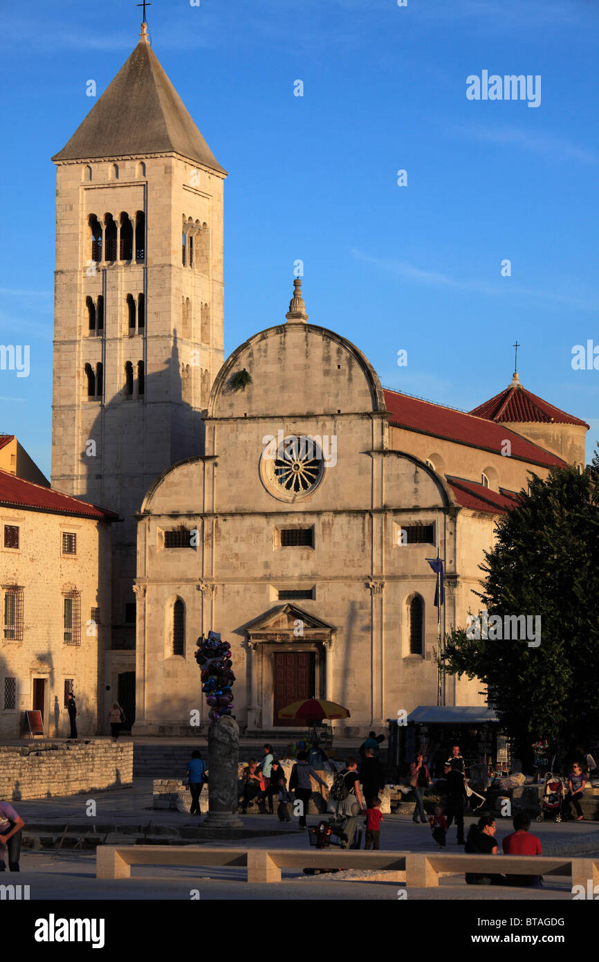 Croatia, Zadar, Church and Monastery of St Mary Stock Photo - Alamy