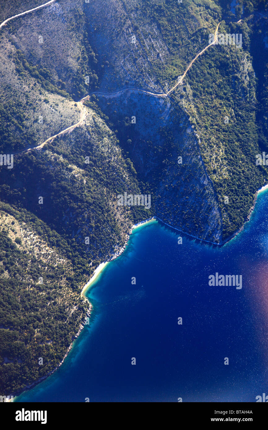 Croatia, Istria Peninsula, Adriatic Coast, aerial view Stock Photo - Alamy