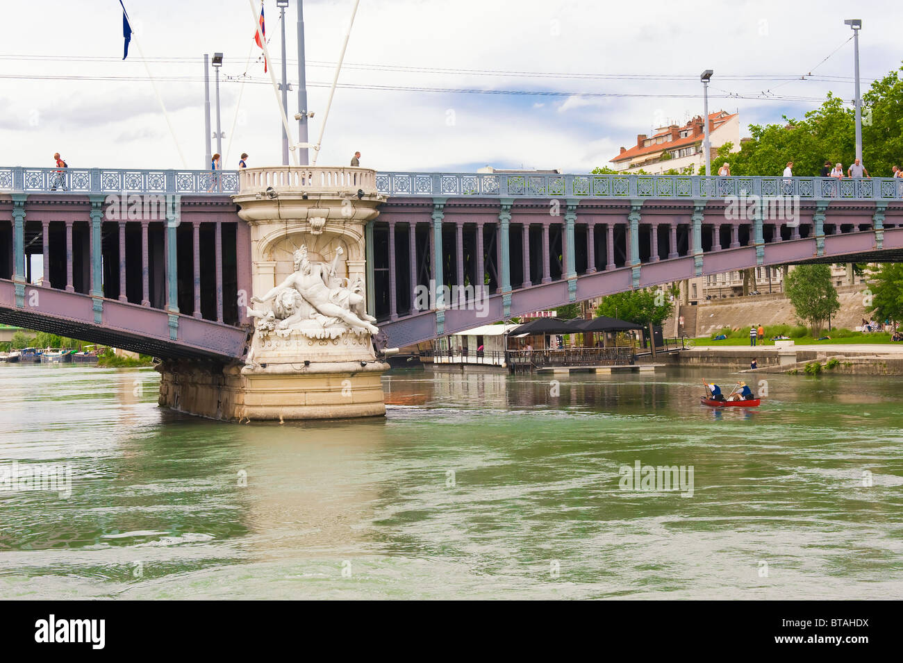 Lafayette bridge lyon france hi-res stock photography and images - Alamy