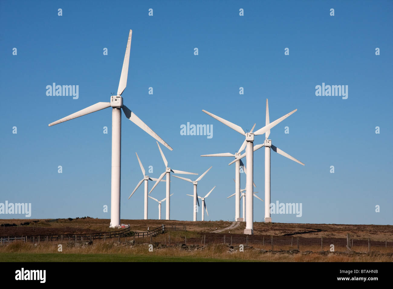Ovenden wind farm hi-res stock photography and images - Alamy