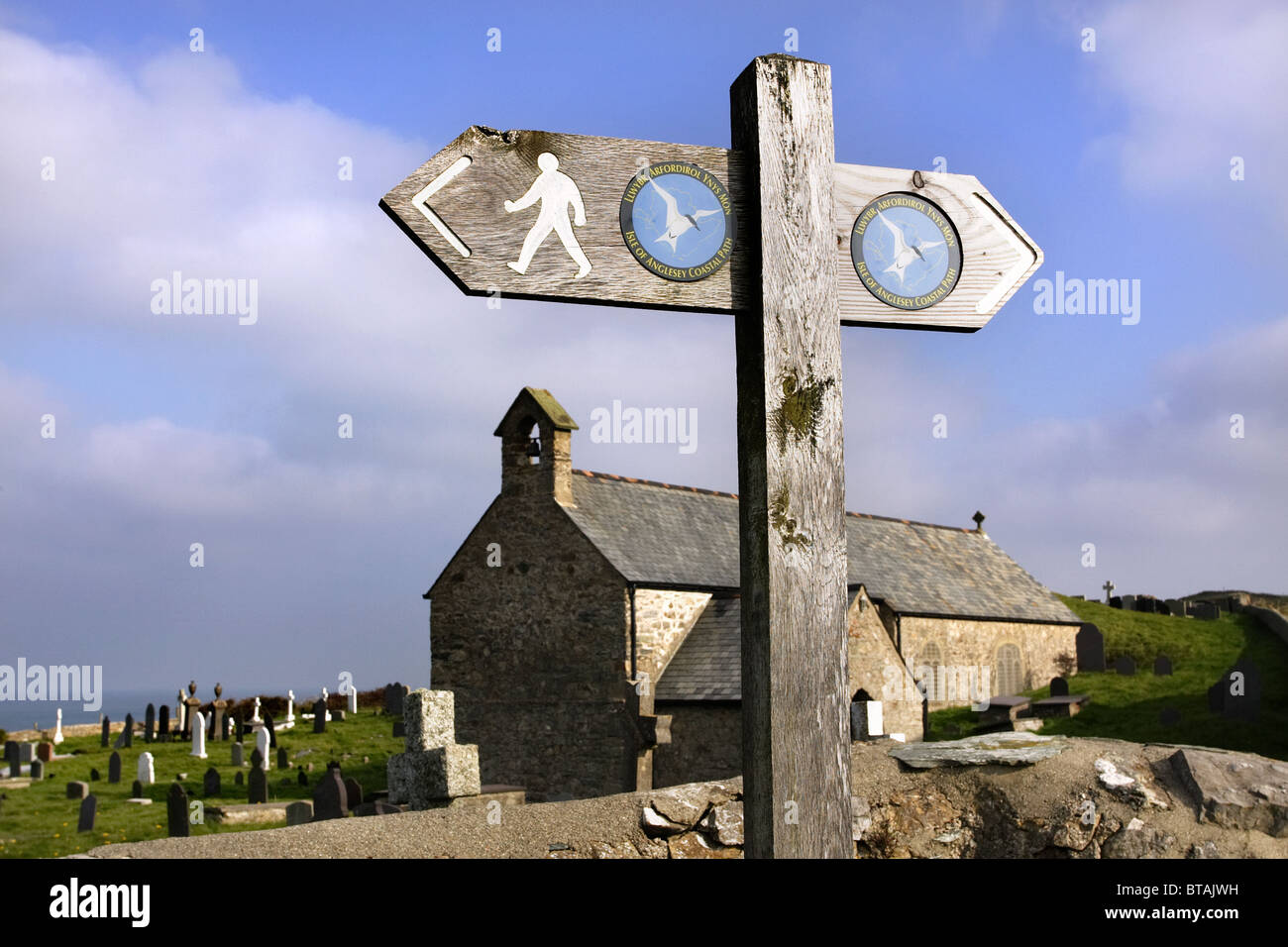5th century church at Llanbadrig, Isle of Anglesey Stock Photo - Alamy