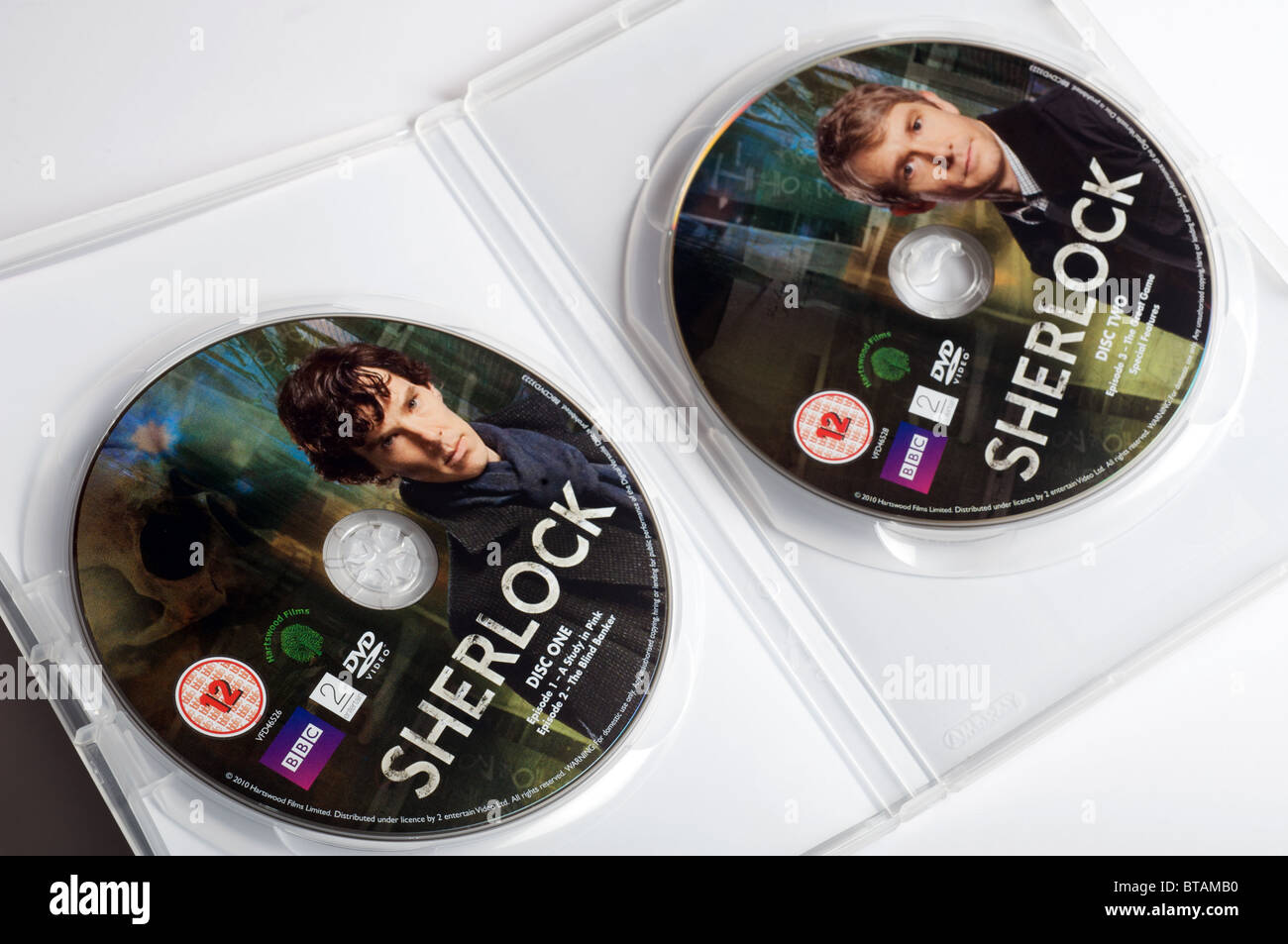 DVD of BBC series 'Sherlock' Stock Photo - Alamy