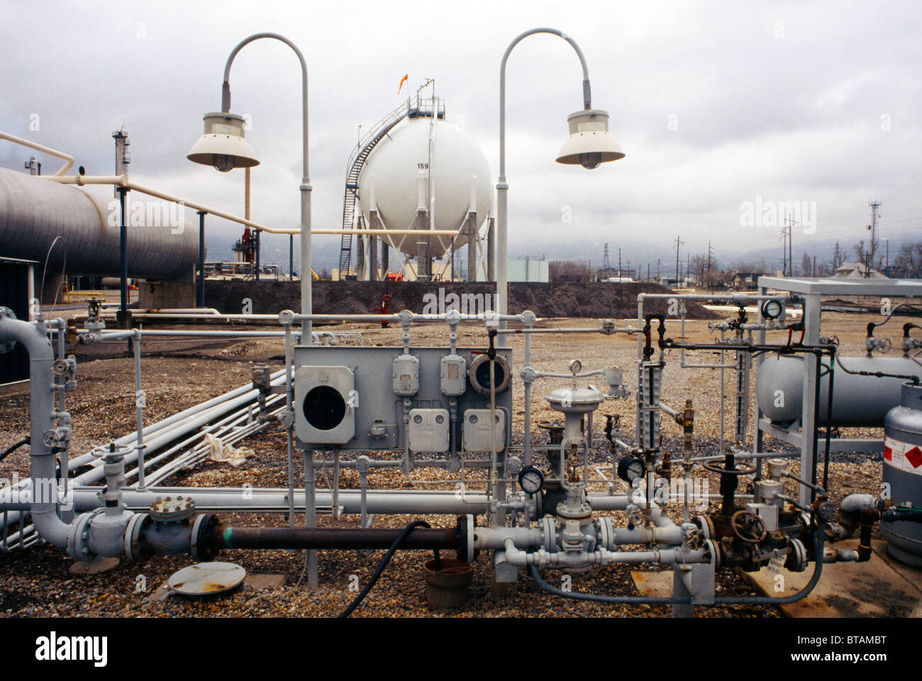 Oil pipelines and north america hi-res stock photography and images - Alamy