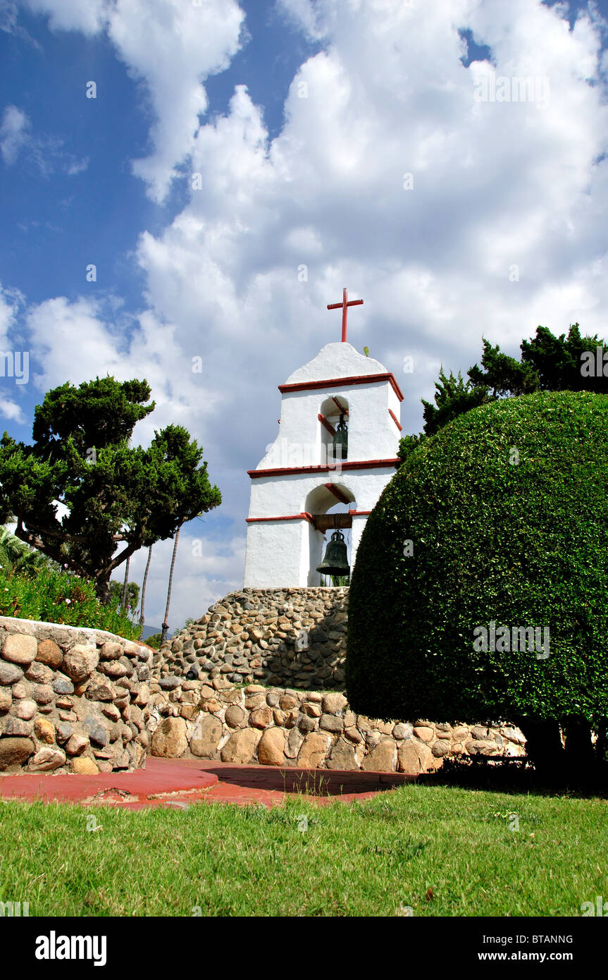 Mission bell tower hi-res stock photography and images - Alamy