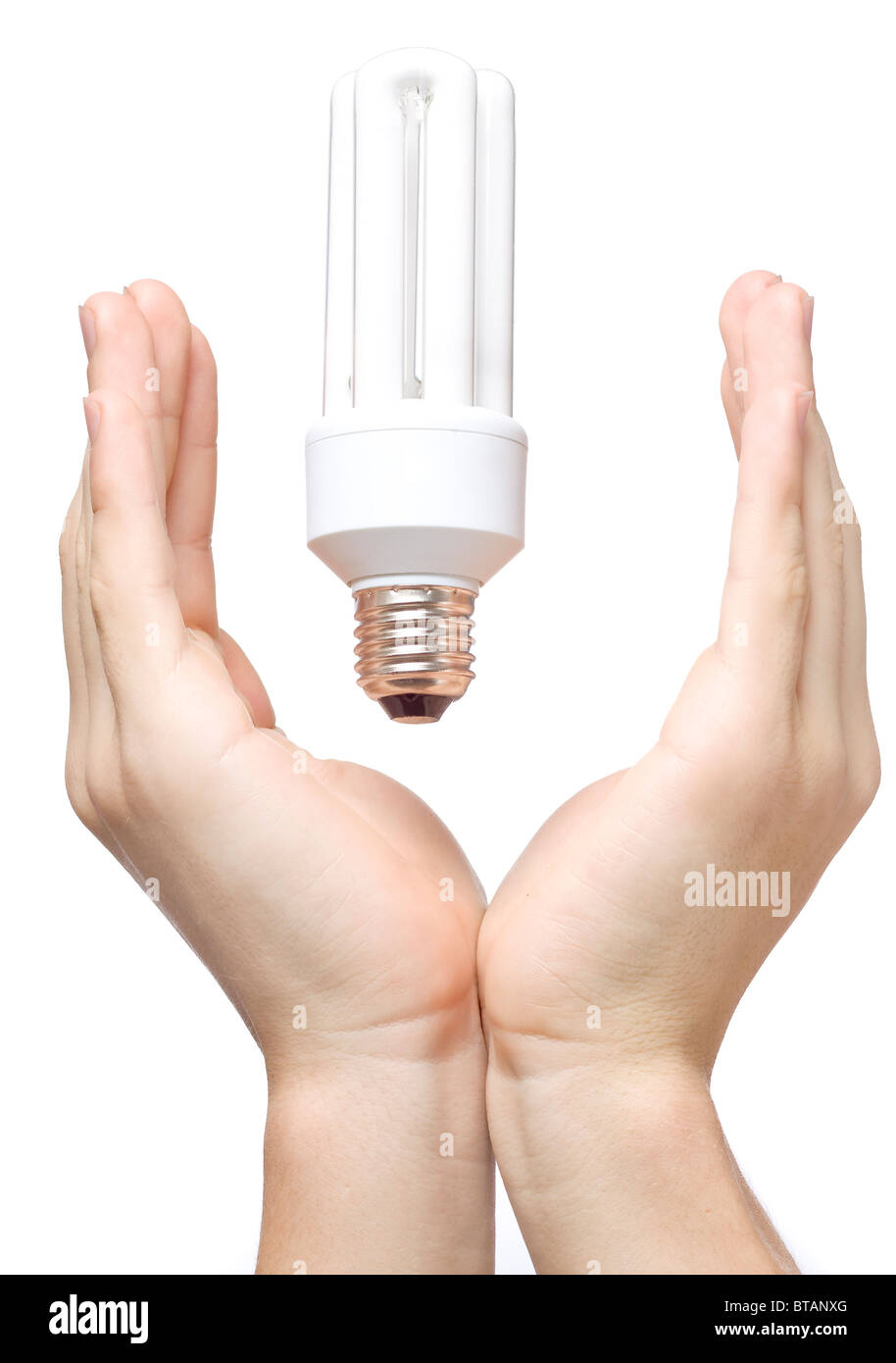 Lit led lightbulb hi-res stock photography and images - Alamy