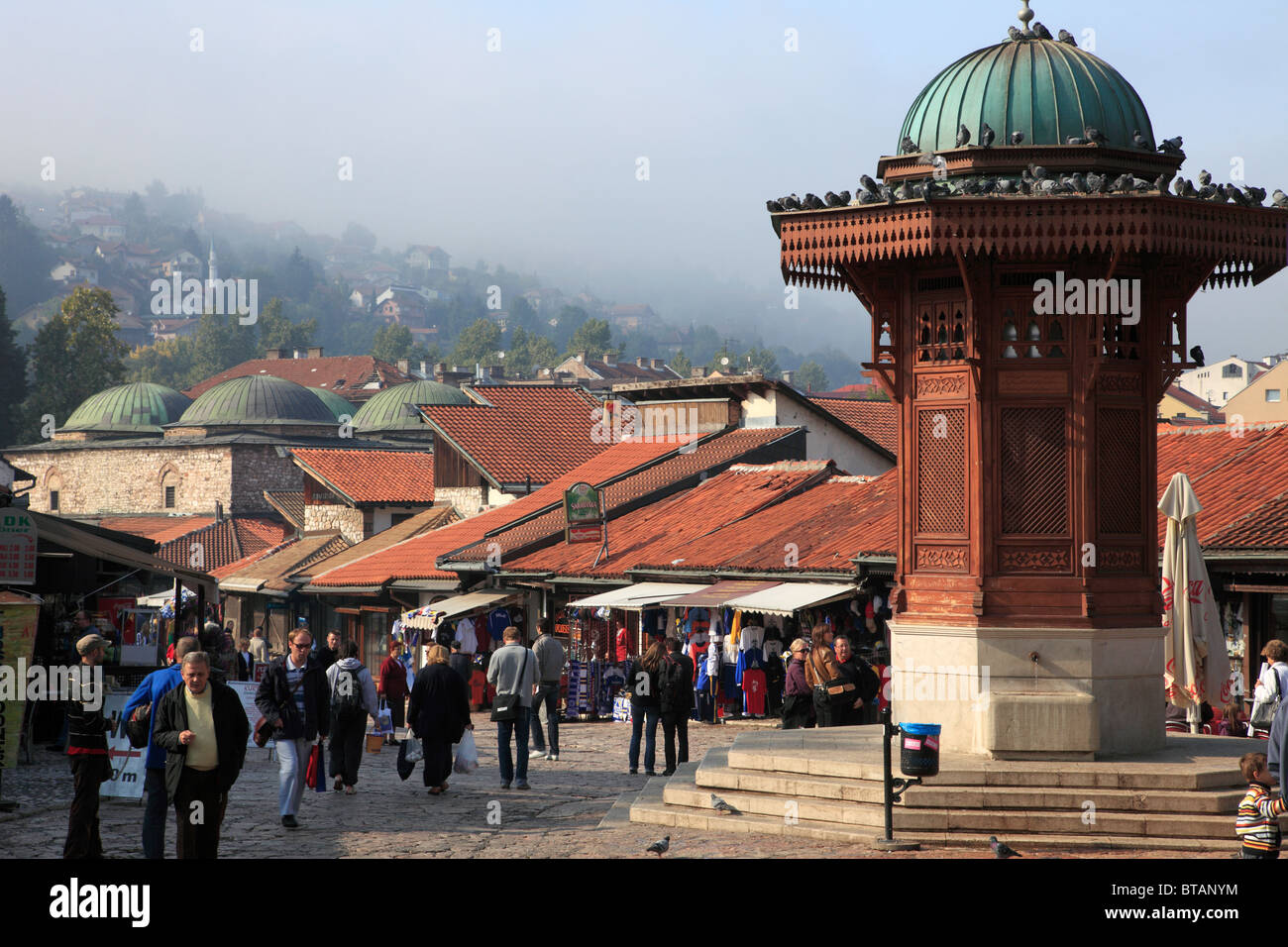 Sebilj bascarsija sarajevo bosnia herzegovina hi-res stock photography ...