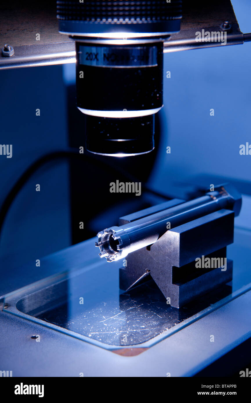 Metal tooling shop floor Stock Photo - Alamy