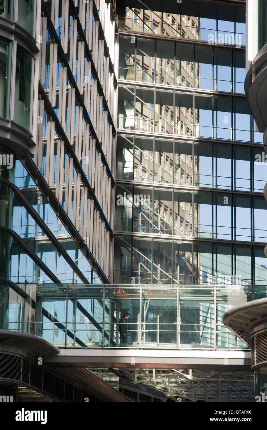 Modern office development on Victoria street, SW London, directly ...