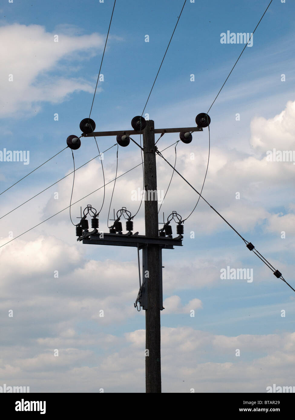 telephone cables and wires Stock Photo - Alamy