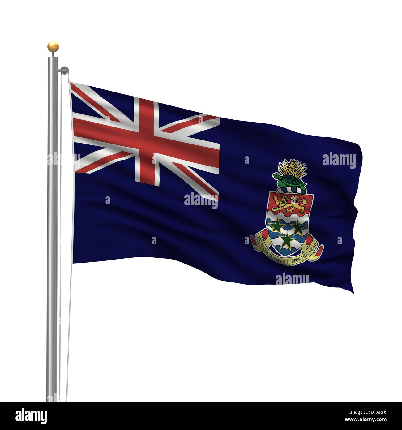 Flag of the Cayman Islands Stock Photo - Alamy