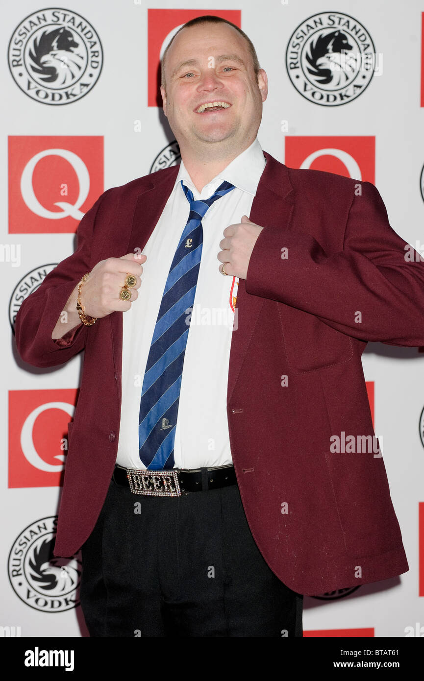 Al Murray attends the Q Awards at Grosvenor House, London, 25th October ...