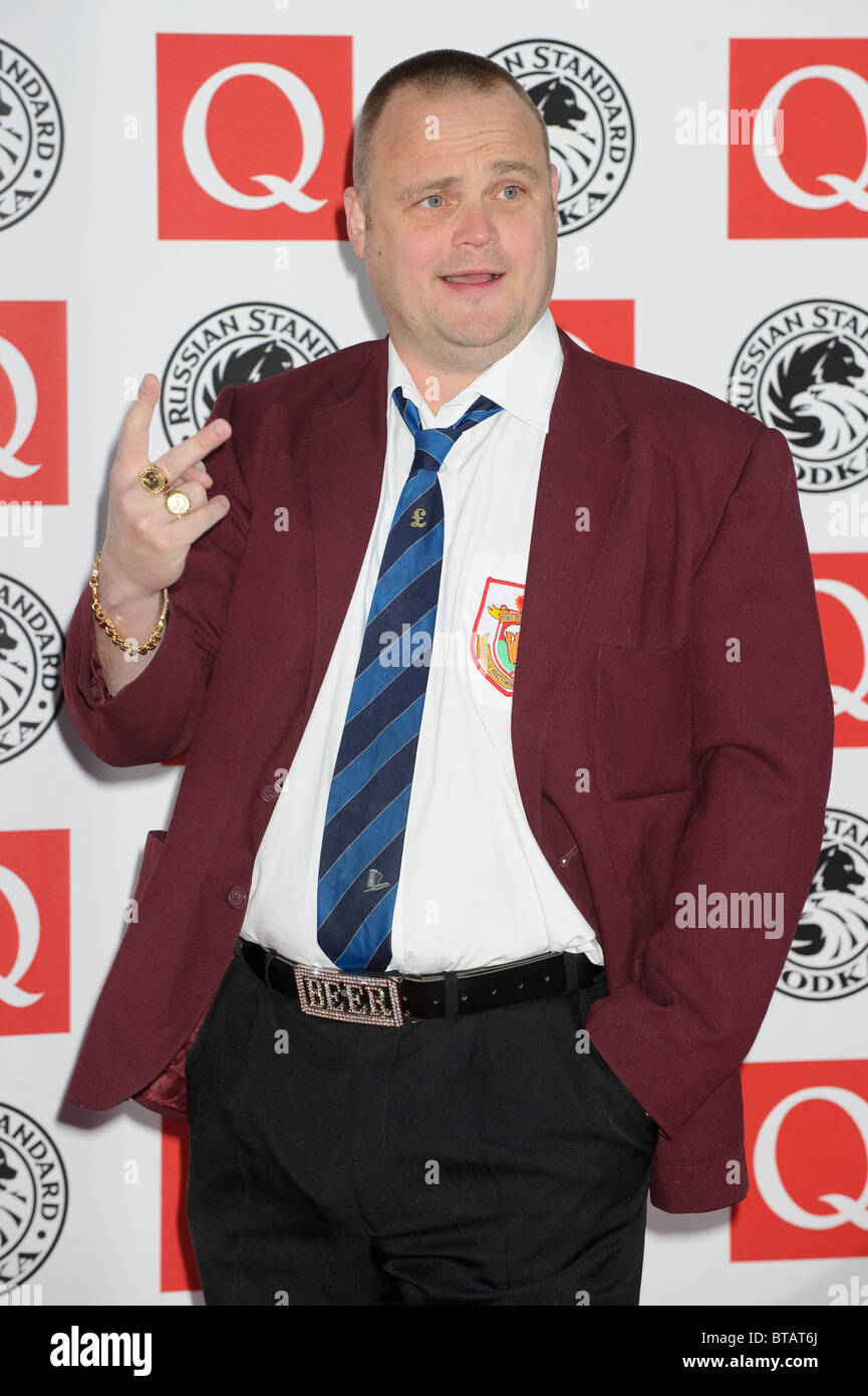 Al Murray attends the Q Awards at Grosvenor House, London, 25th October ...