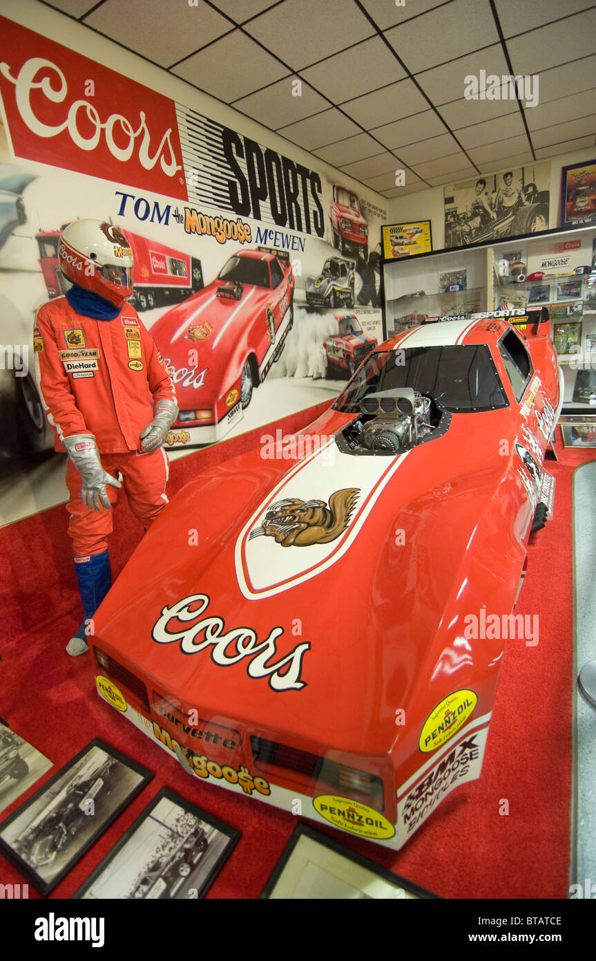 Don Garlits Museum of Drag Racing Ocala Florida 1982 Corvette driven by ...