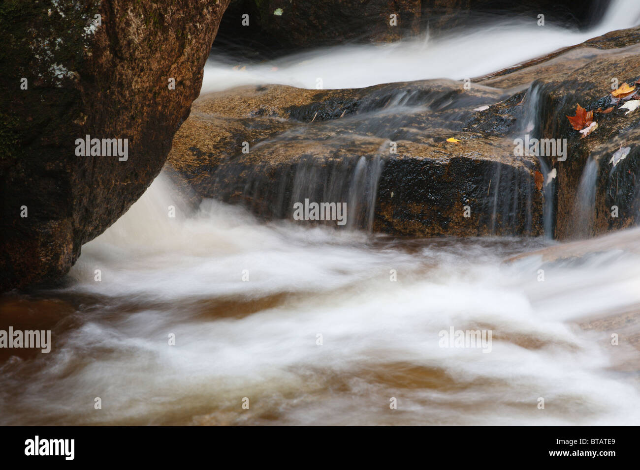 Ledge Brook during the autumn months, Located along the Kancamagus ...