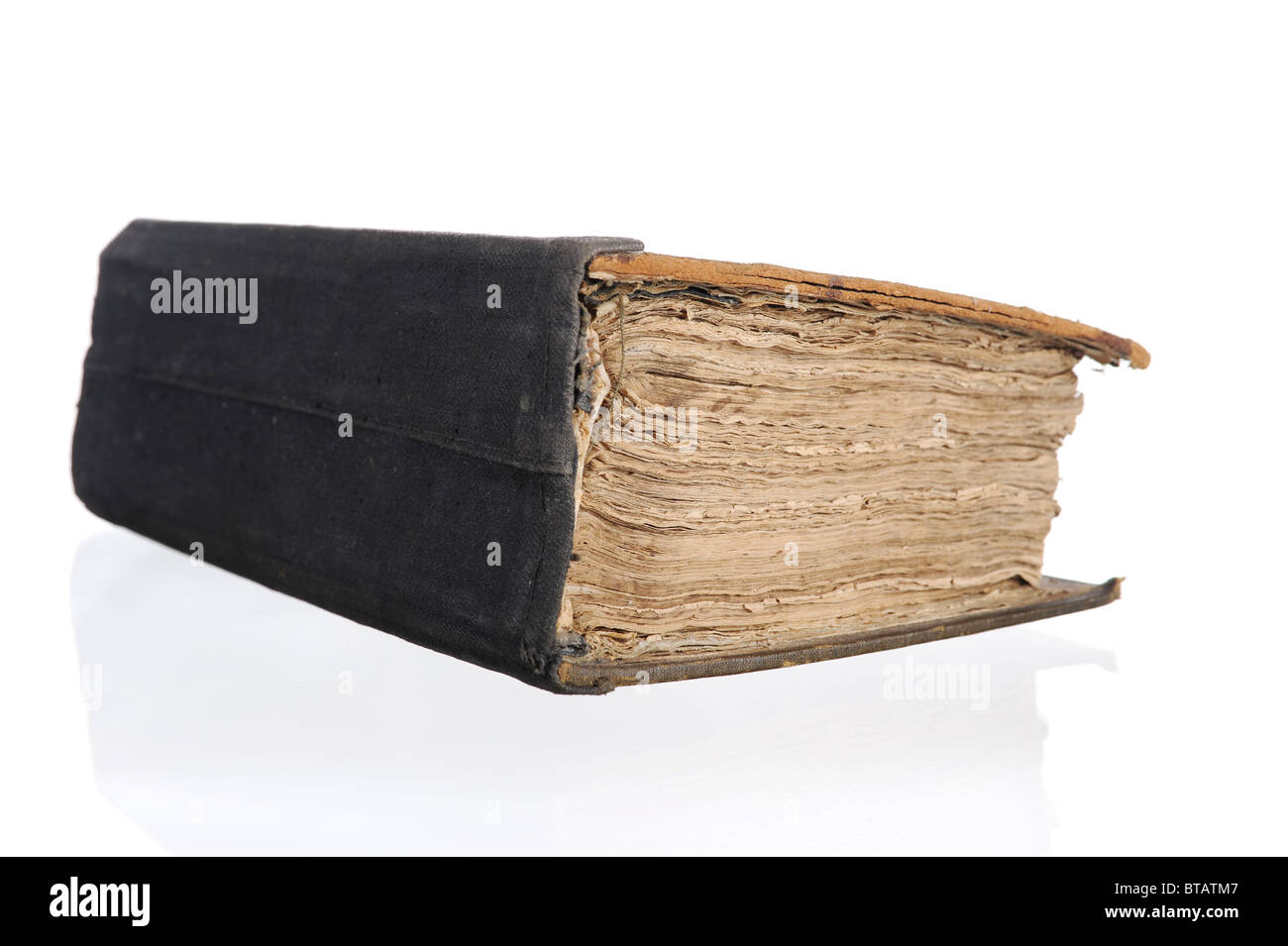 Old yellowed book Stock Photo - Alamy