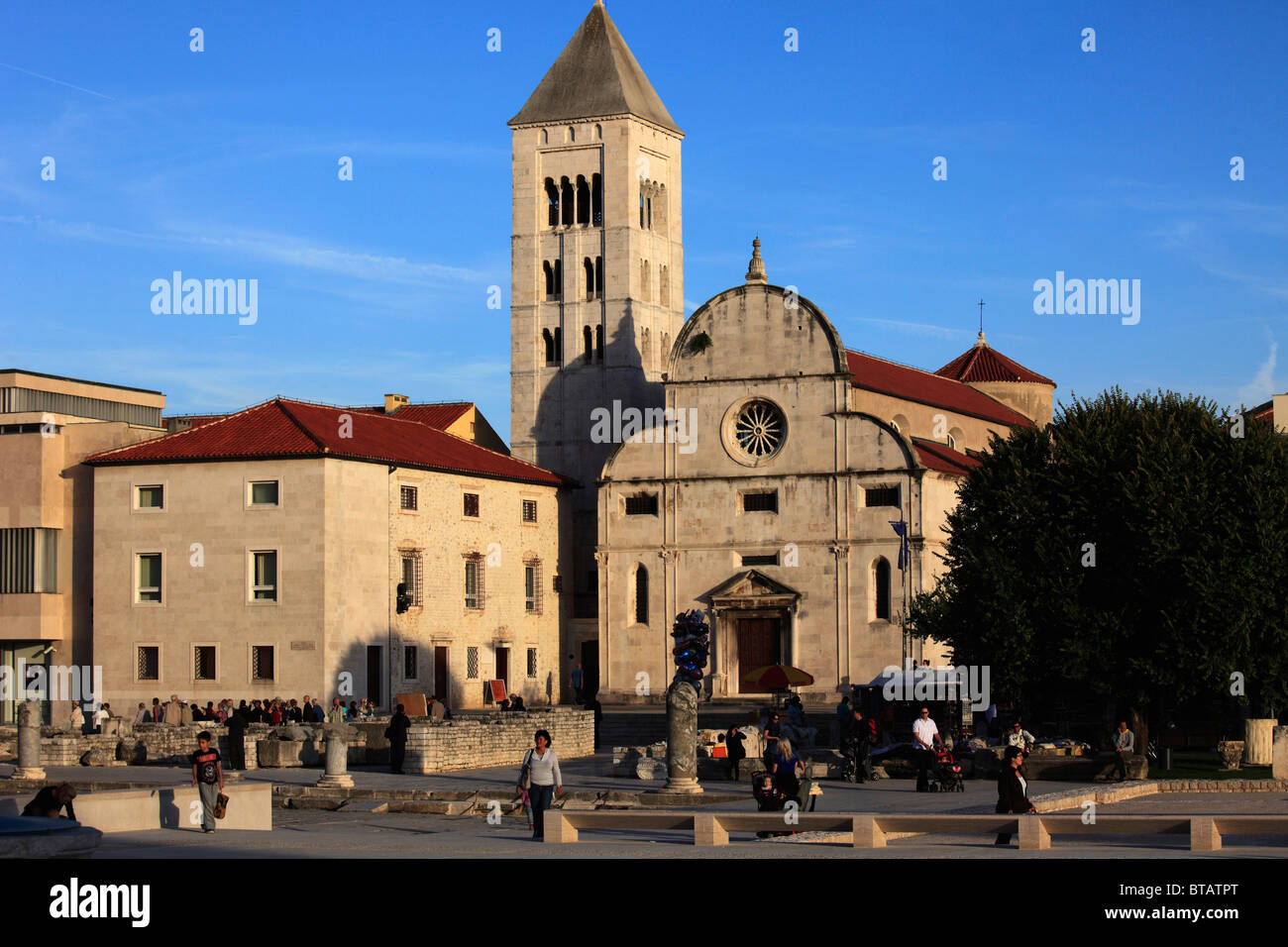 Croatia, Zadar, Church and Monastery of St Mary Stock Photo - Alamy