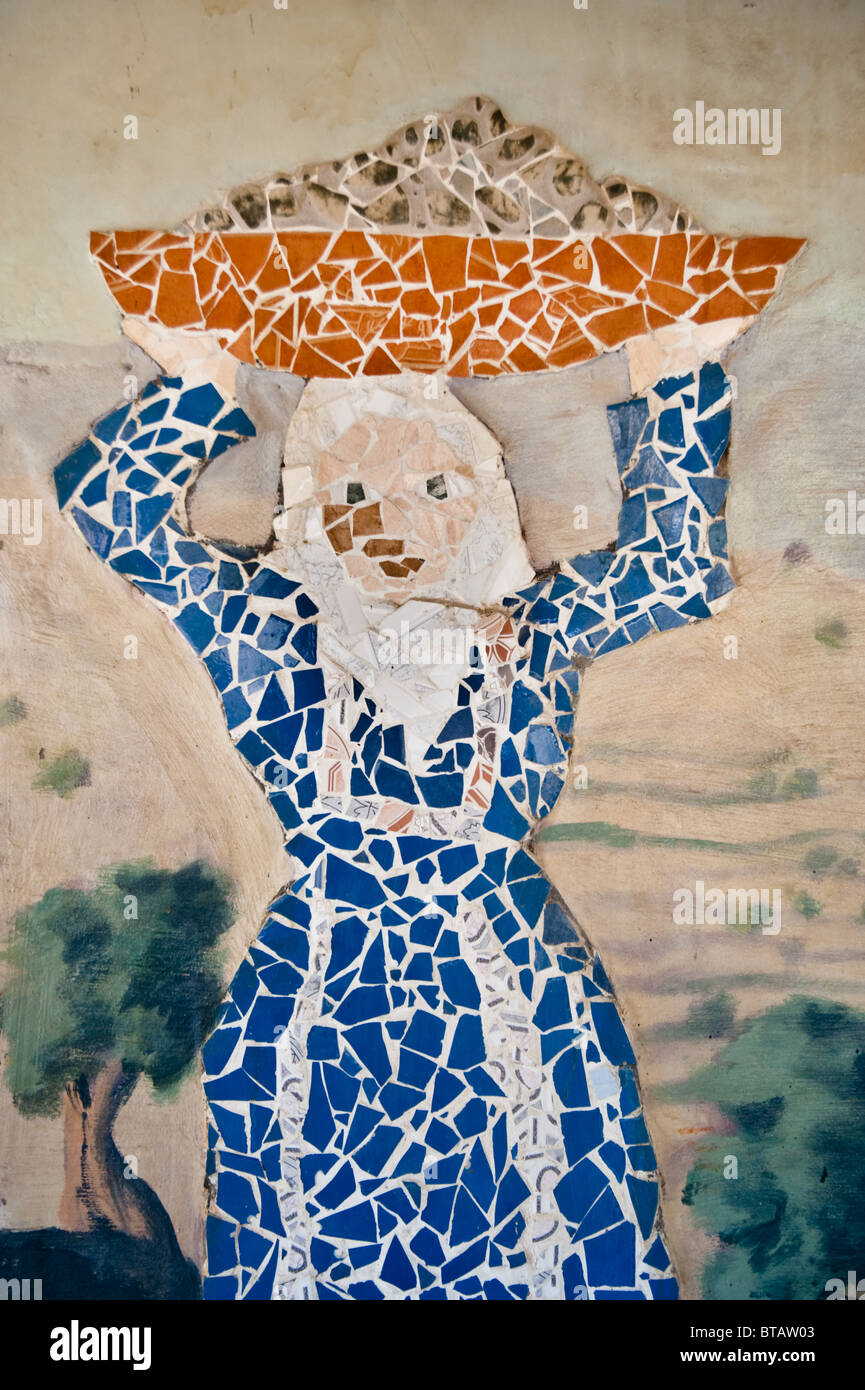 Palestinian Woman Painting