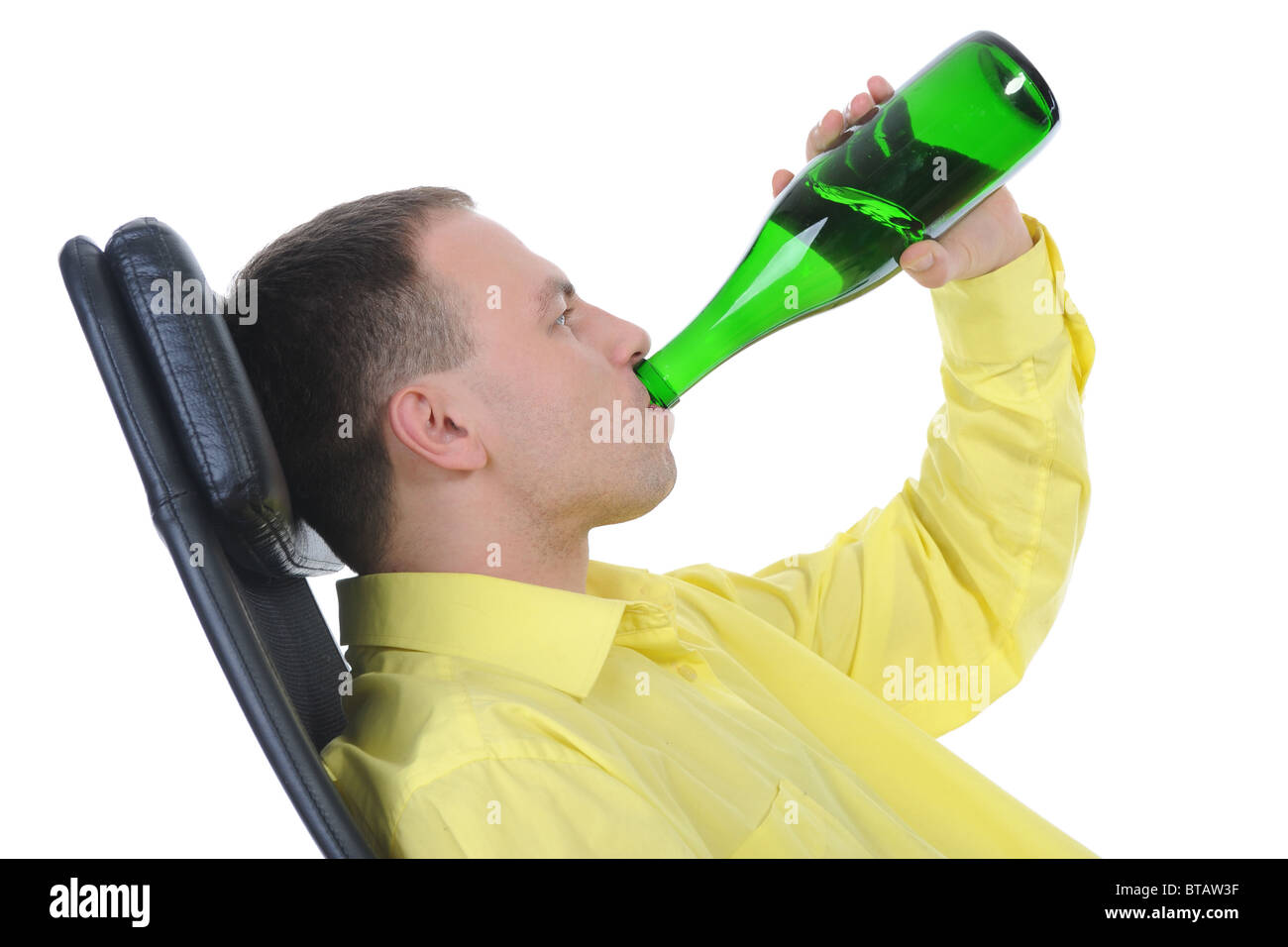 man drinking alcohol Stock Photo - Alamy