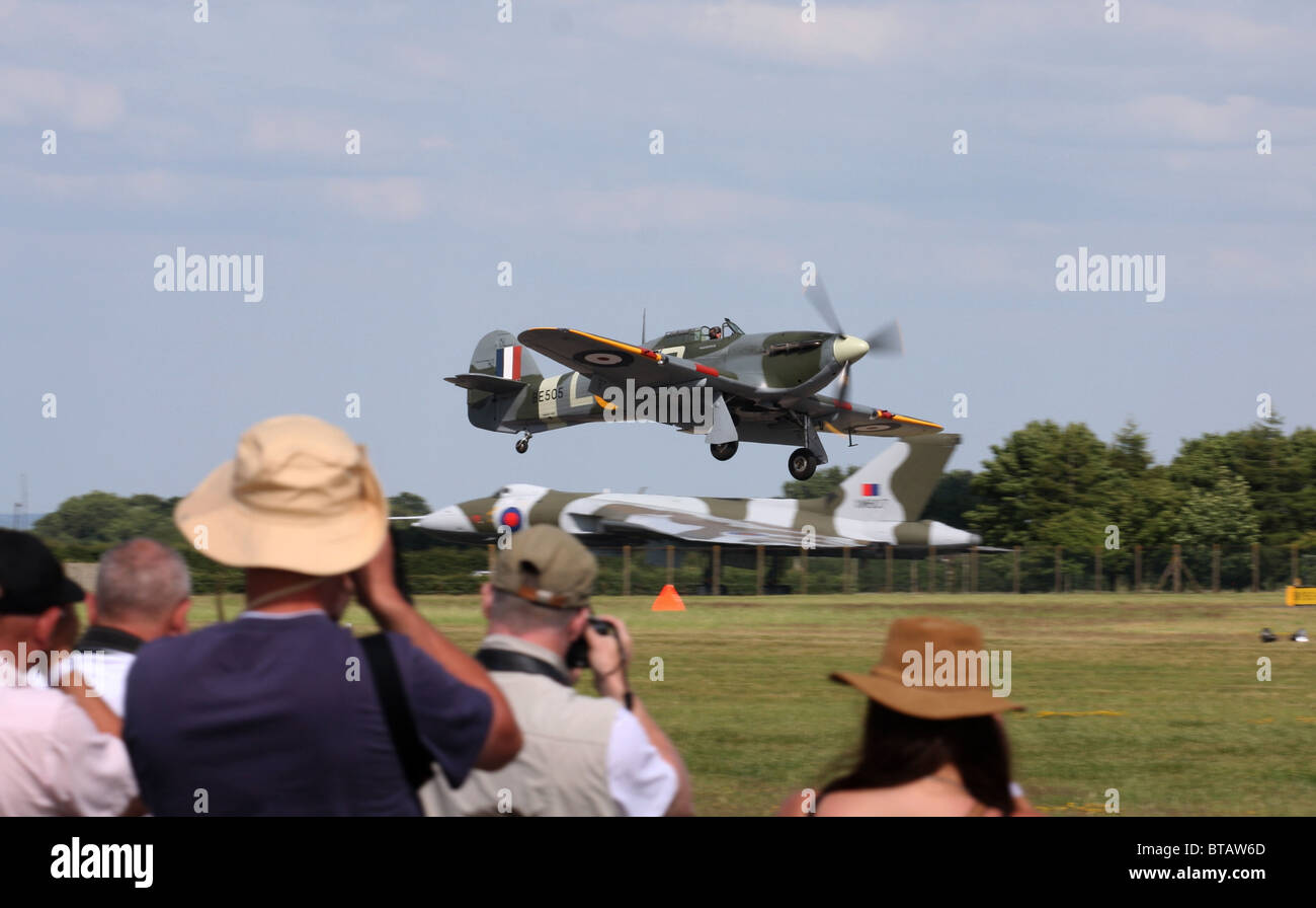 The Hawker Hurricane was the first fighter monoplane to join the Royal ...