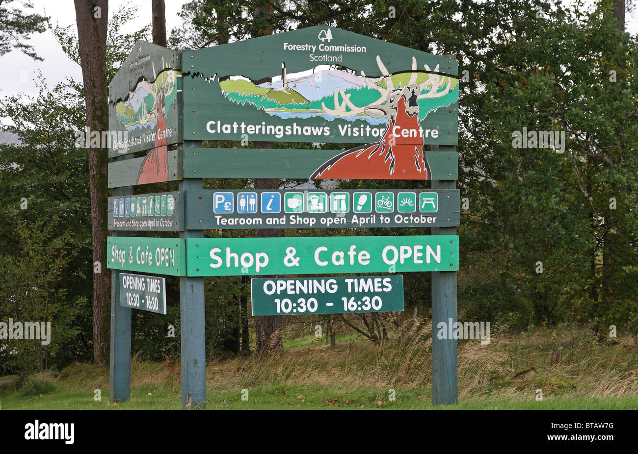 Scottish forestry commission hi-res stock photography and images - Alamy