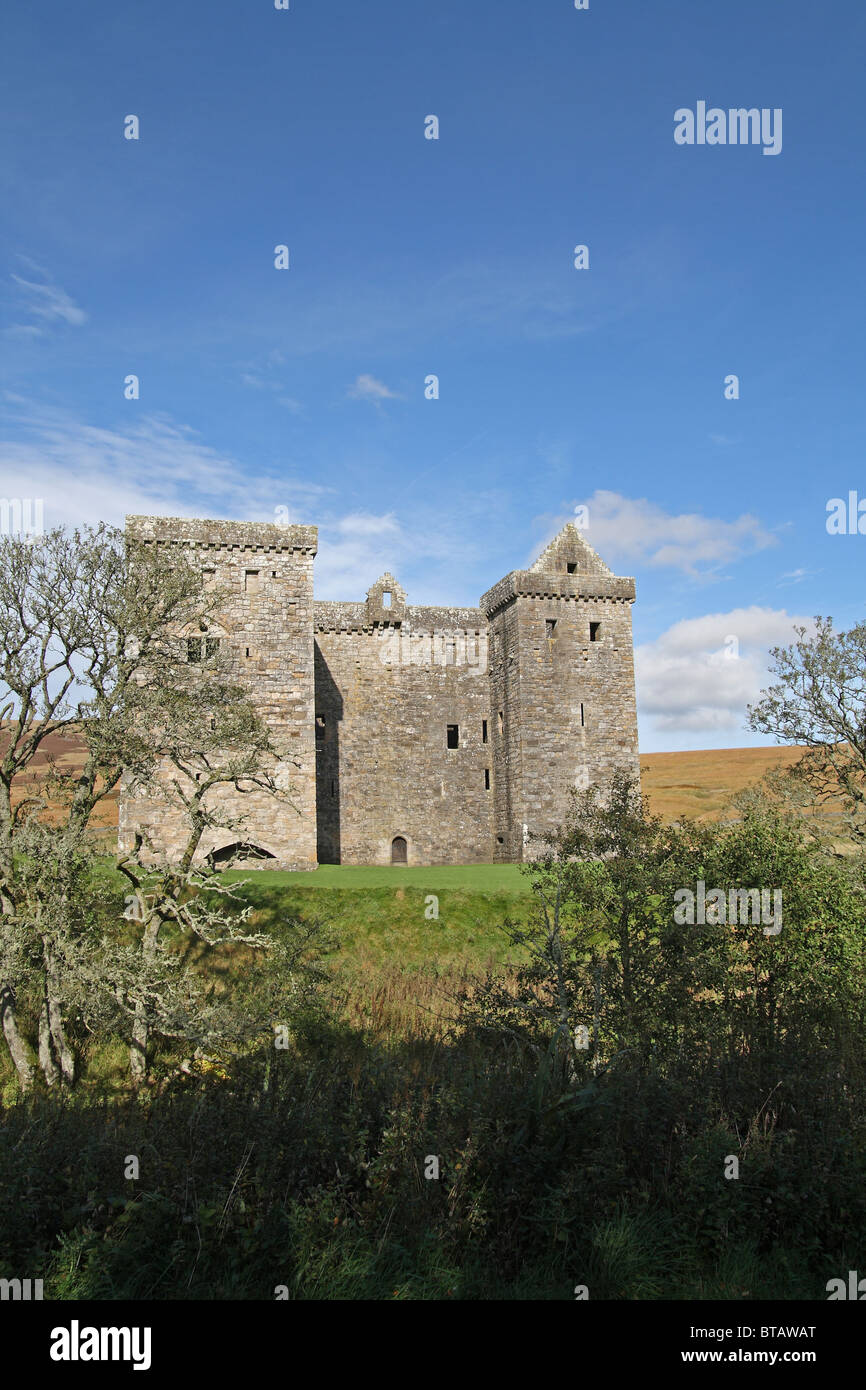 Hermitage Castle, Borders County, Scotland Stock Photo - Alamy