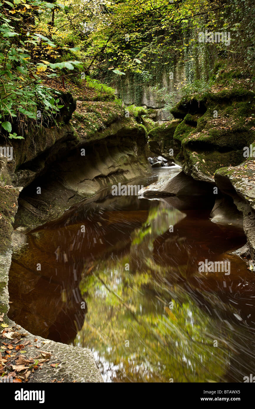 How Stean Gorge, Nidderdale near Pateley Bridge, North Yorkshire Stock ...