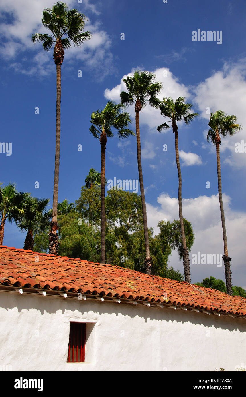 San Antonio de Pala Mission on the Pala Indian Reservation Stock Photo ...