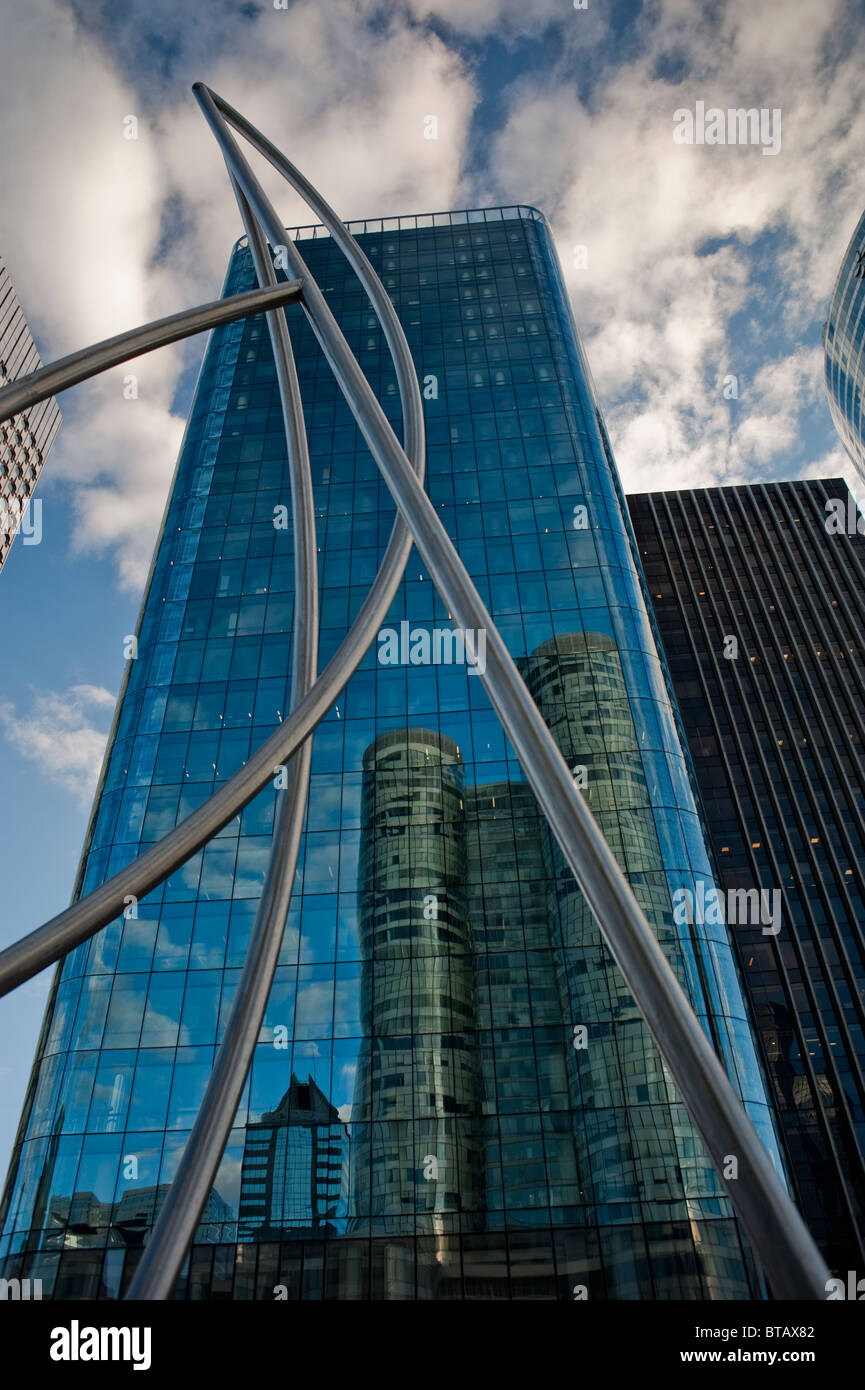 Paris, France, Modern Architecture, Corporate Headquarters Glass ...