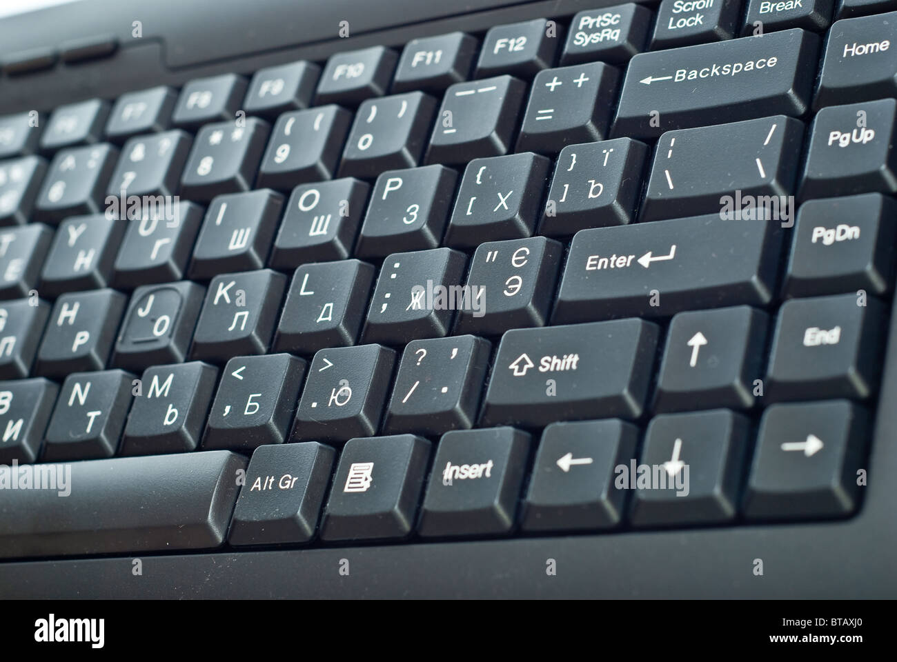 Qwerty close up shift key hi-res stock photography and images - Alamy