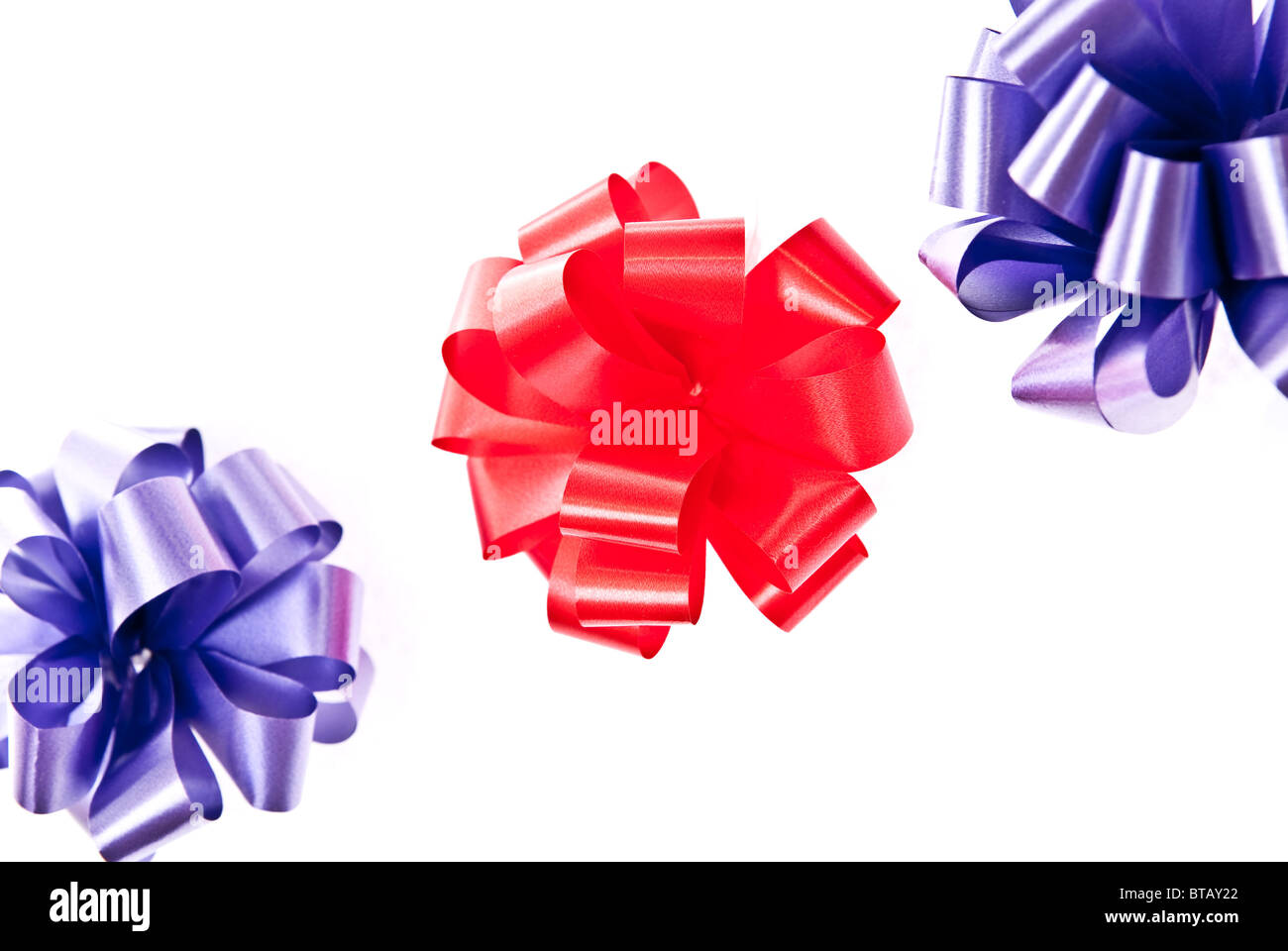 Satin bows Cut Out Stock Images & Pictures - Alamy