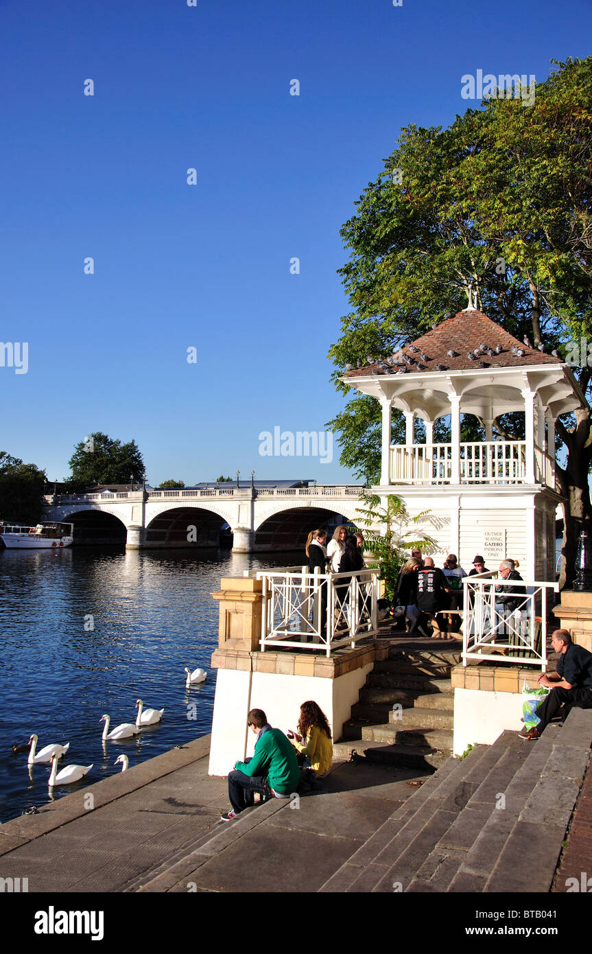 Kingston Bridge and Thames Riverside, Kingston upon Thames, Royal ...