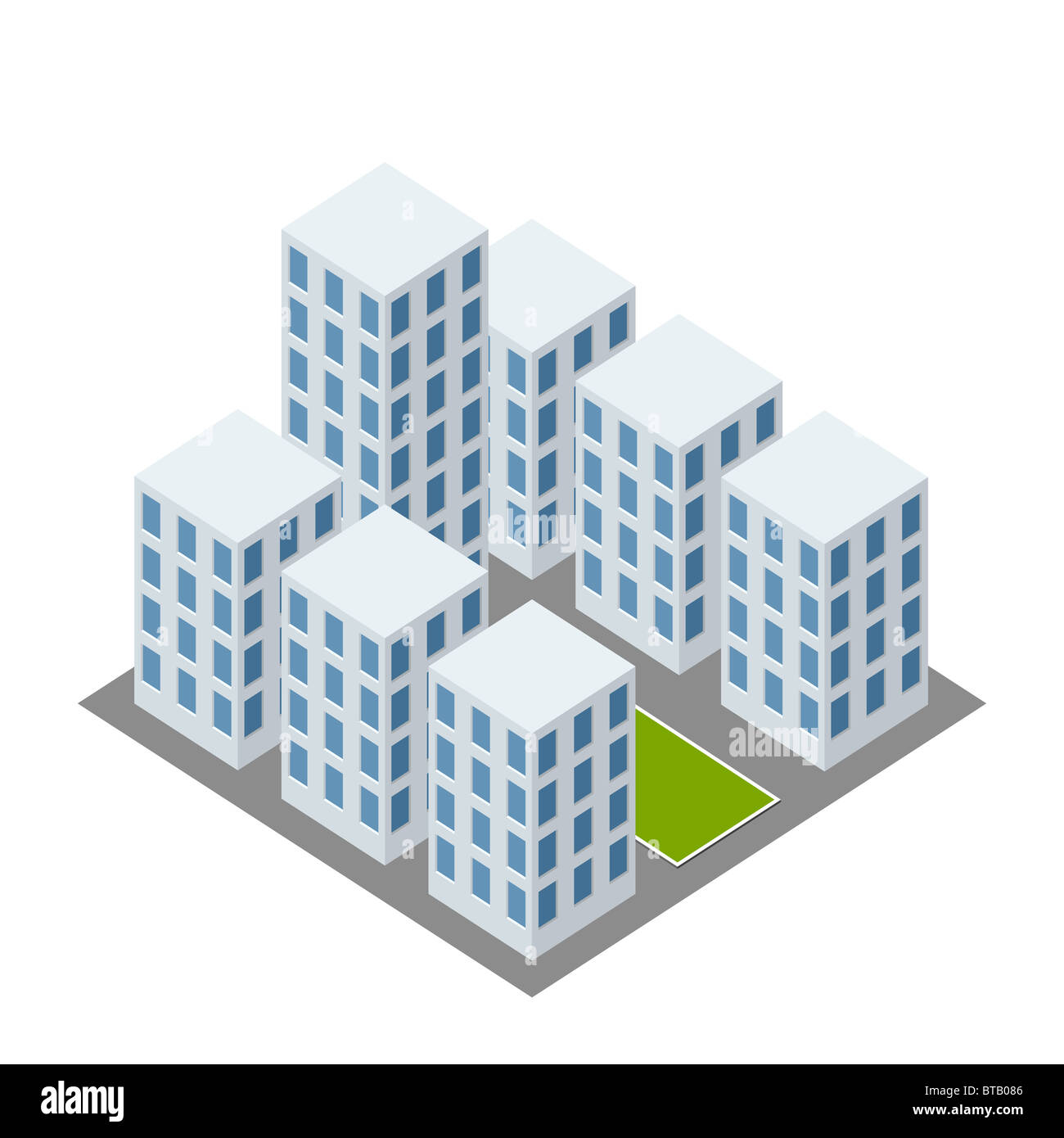 isometric complex icon Stock Photo - Alamy