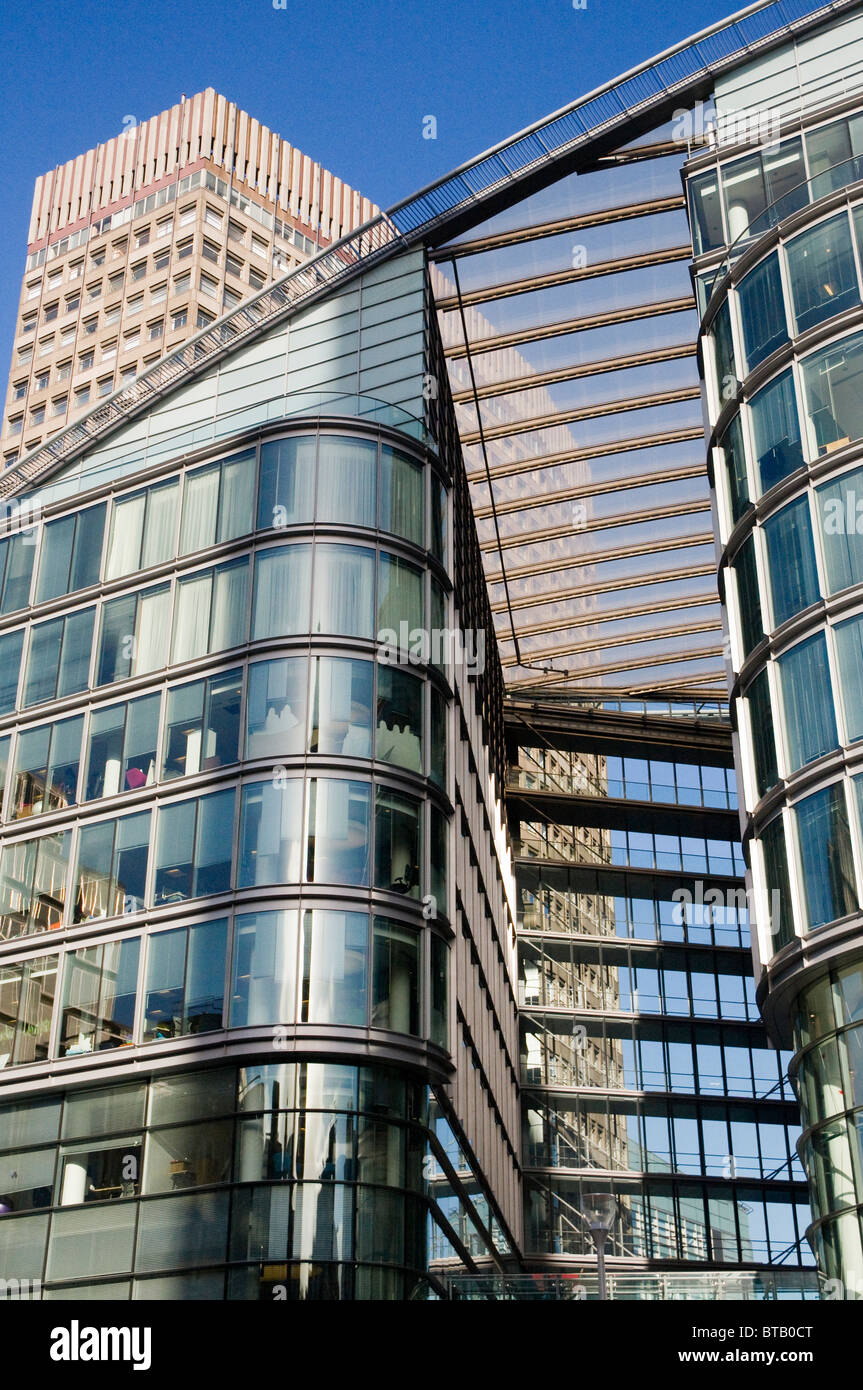 Modern office development on Victoria street, SW London, directly ...