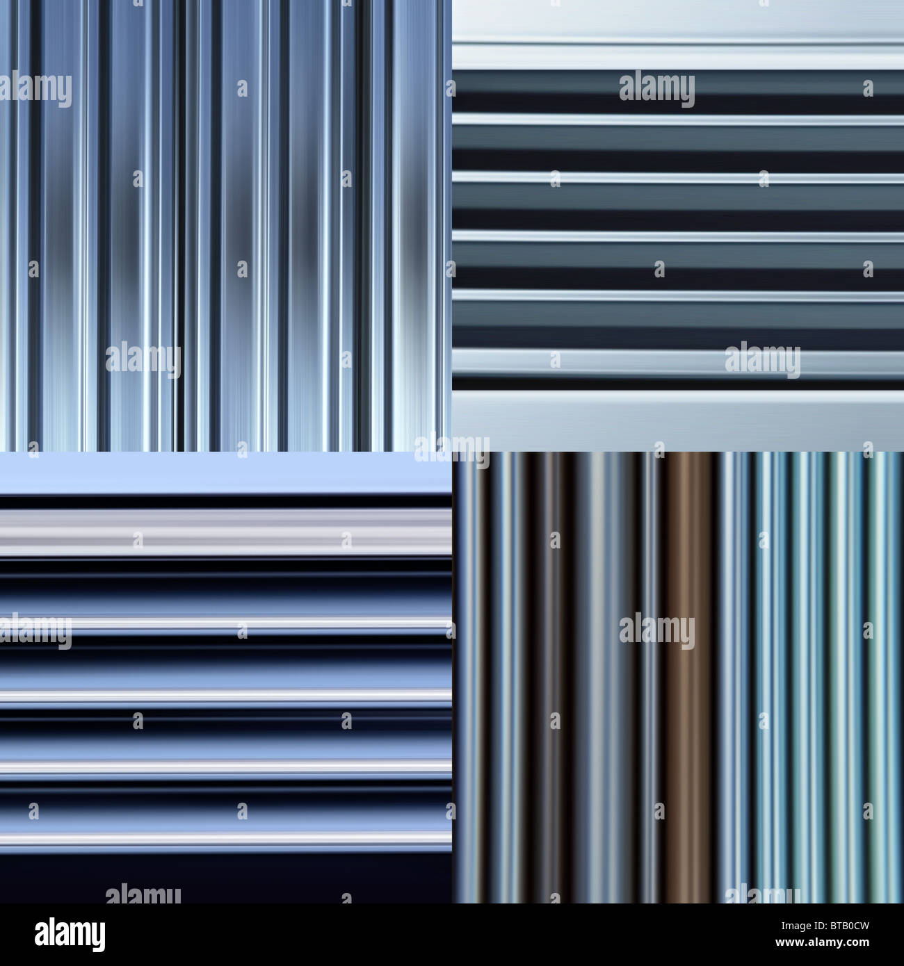 shining metal texture figure of corrugated glazed background Stock ...