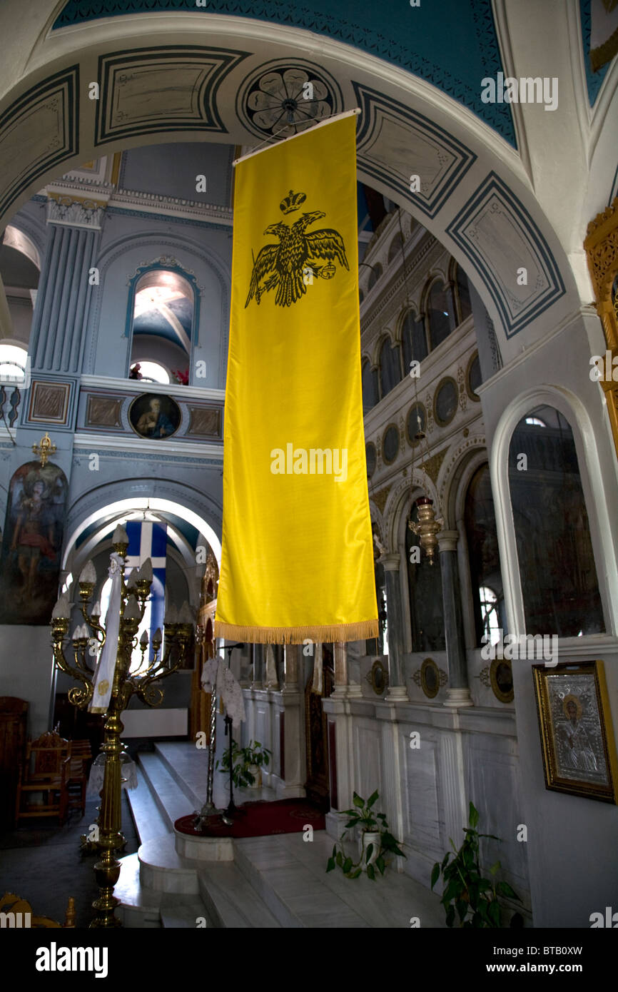 Greek orthodox double headed eagle hi-res stock photography and images ...
