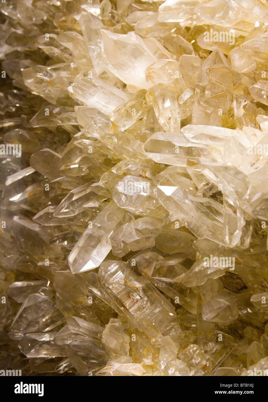 Cluster of calcite crystals Stock Photo - Alamy