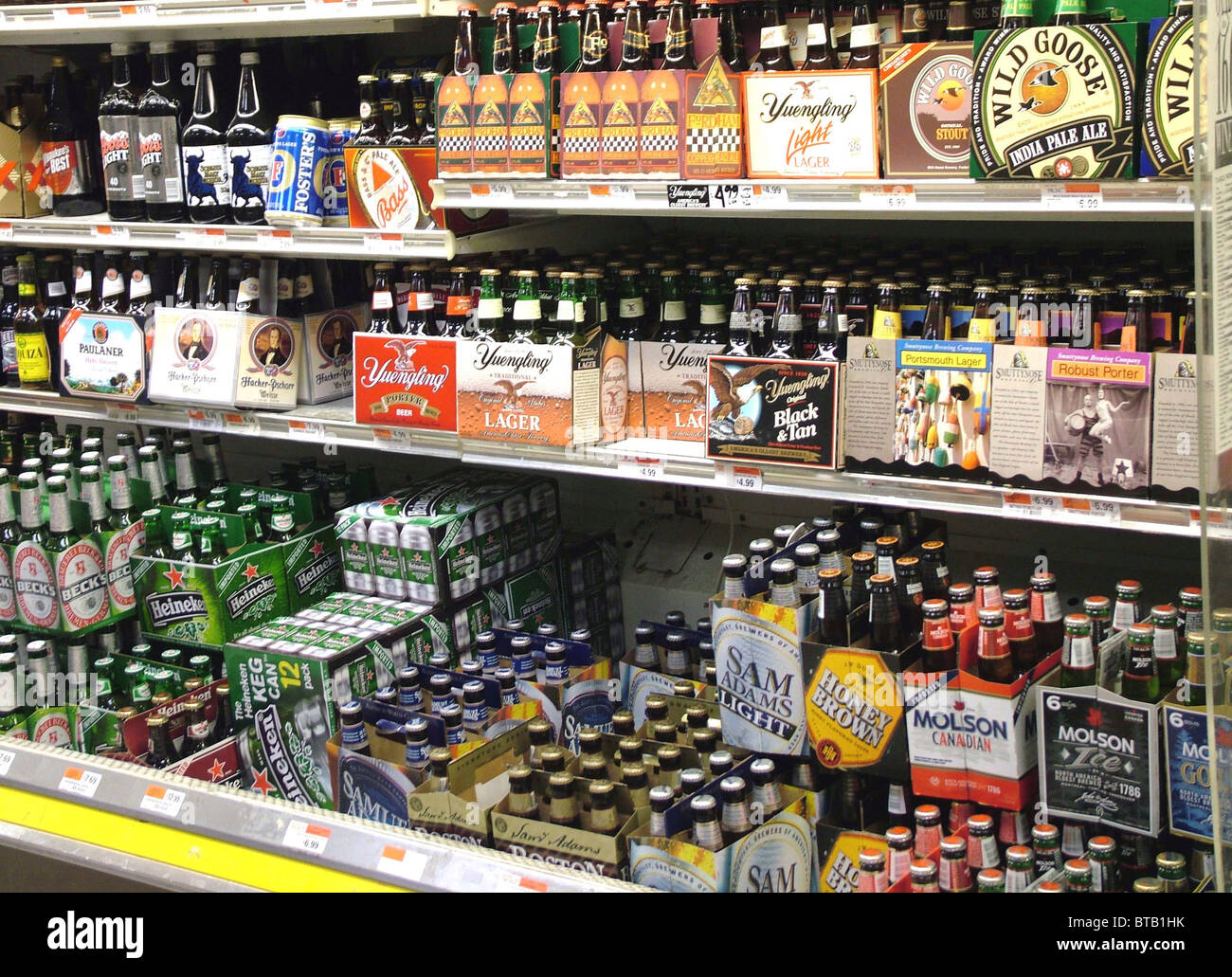 Beer selection hi-res stock photography and images - Alamy