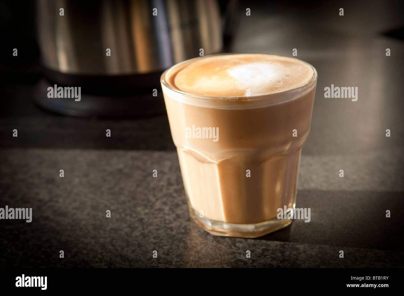 Latte glass hi-res stock photography and images - Alamy