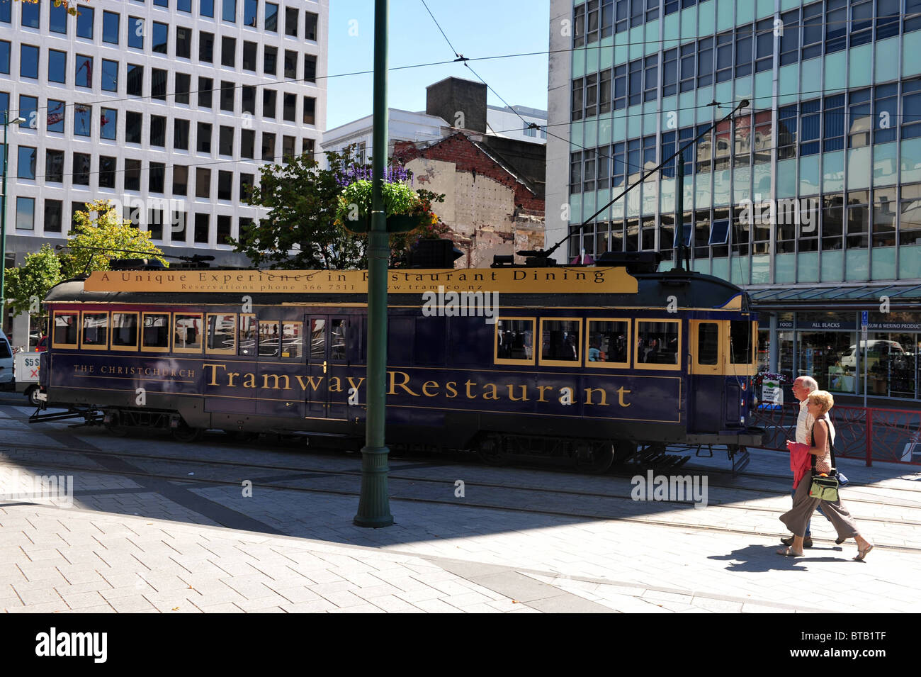 The Christchurch Tramway Restaurant High Resolution Stock Photography ...