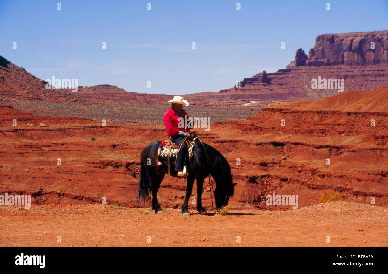 Navajo horseback riding hi-res stock photography and images - Alamy