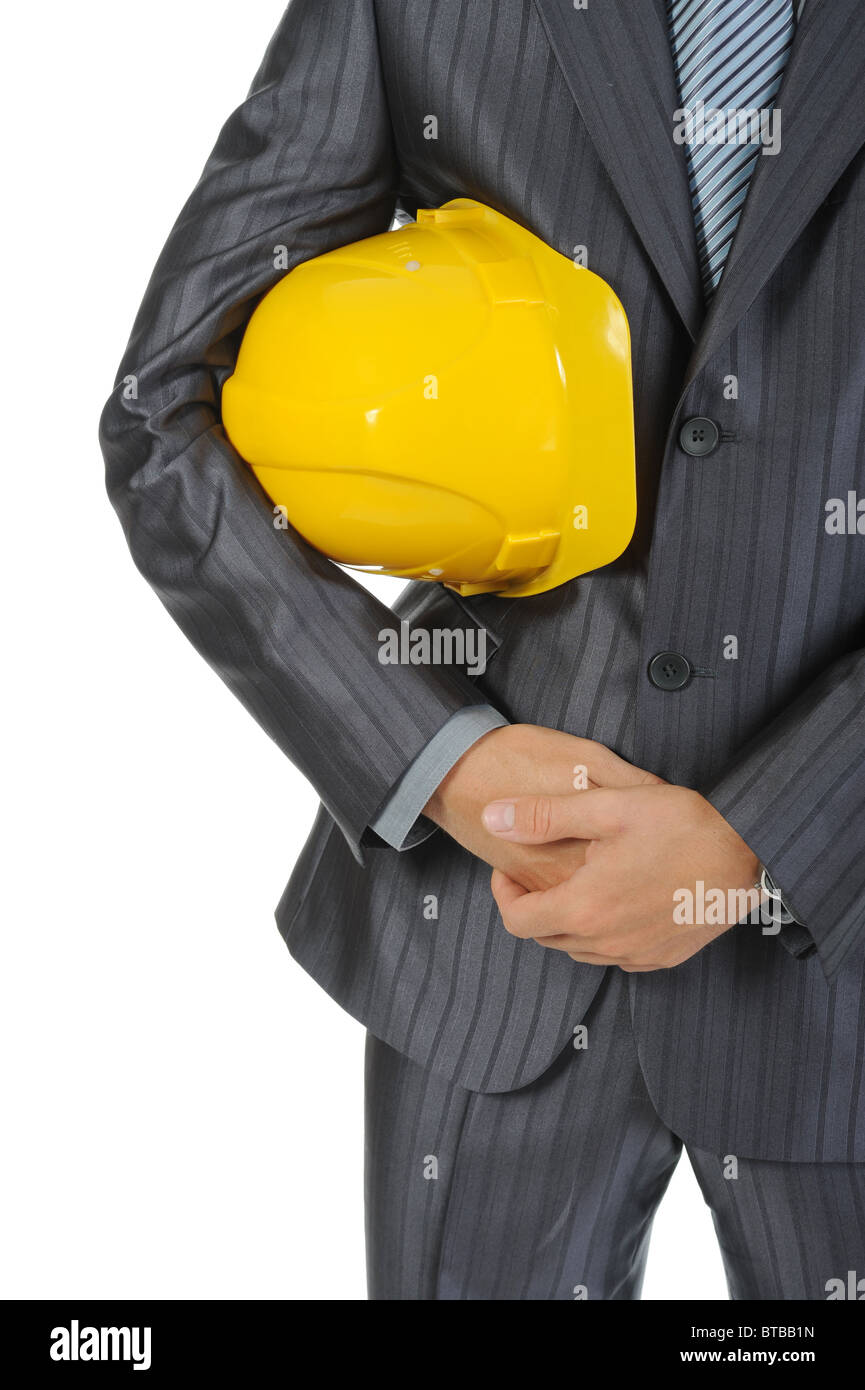 engineer with helmet Stock Photo - Alamy